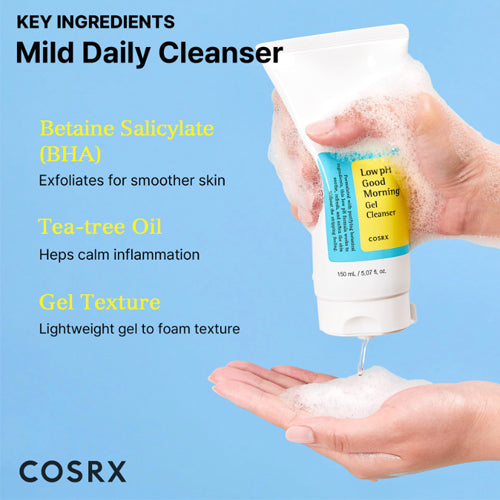 CORSX Low pH Good Morning Gel Cleanser – eske-beauty-ie