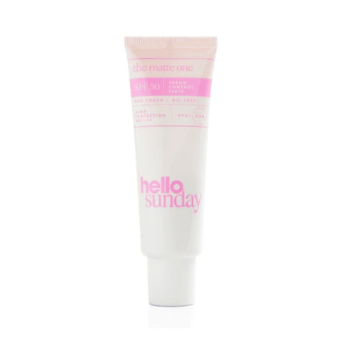 Hello Sunday - The Matte One Sebum Control Face Moisturiser with CBD E ...