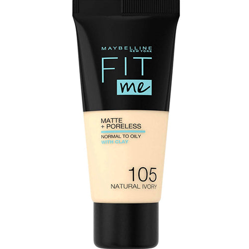 Maybelline Fit Me! Matte and Poreless Foundation 30ml (Various Shades ...
