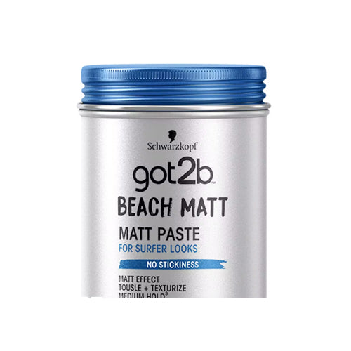 Schwarzkopf - Got2B Beach Matt Paste 100ml – eske-beauty-ie